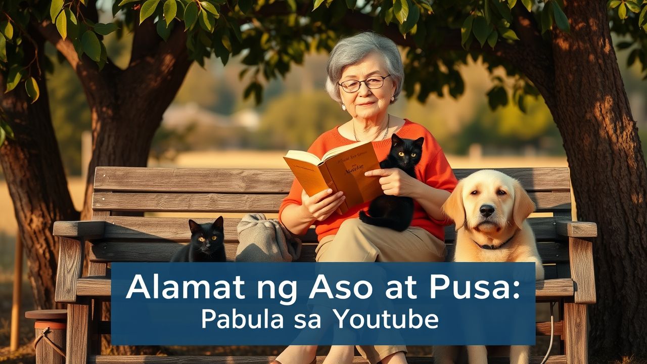 Alamat ng Aso at Pusa: Pabula sa YouTube - PDF Tutorial - Sumulat